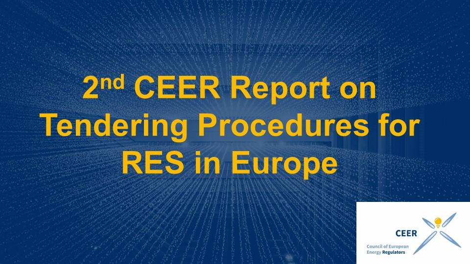 Reflexions about the 2nd CEER Report on Tendering Procedures for RES in ...